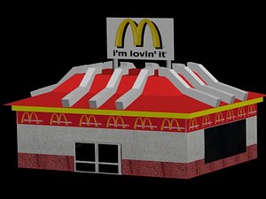 McDonalds 3D Models for Download | TurboSquid