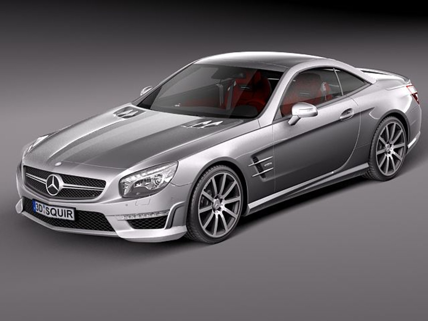 mercedes sl 63 amg c4d