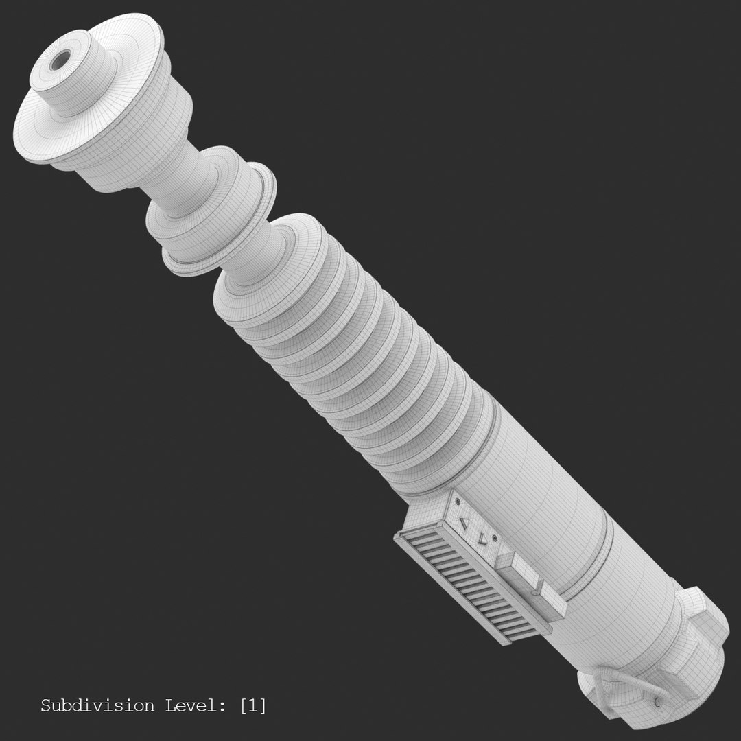 lightsaber blade 3d max