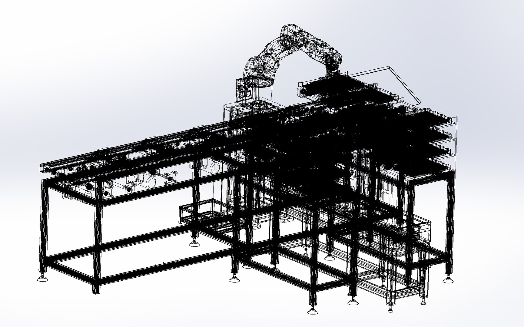 Automatic Memory Module Assembly Machine 3D Model - TurboSquid 1792409
