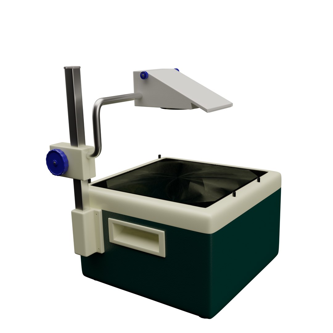 3D model Overhead projector - TurboSquid 1742997