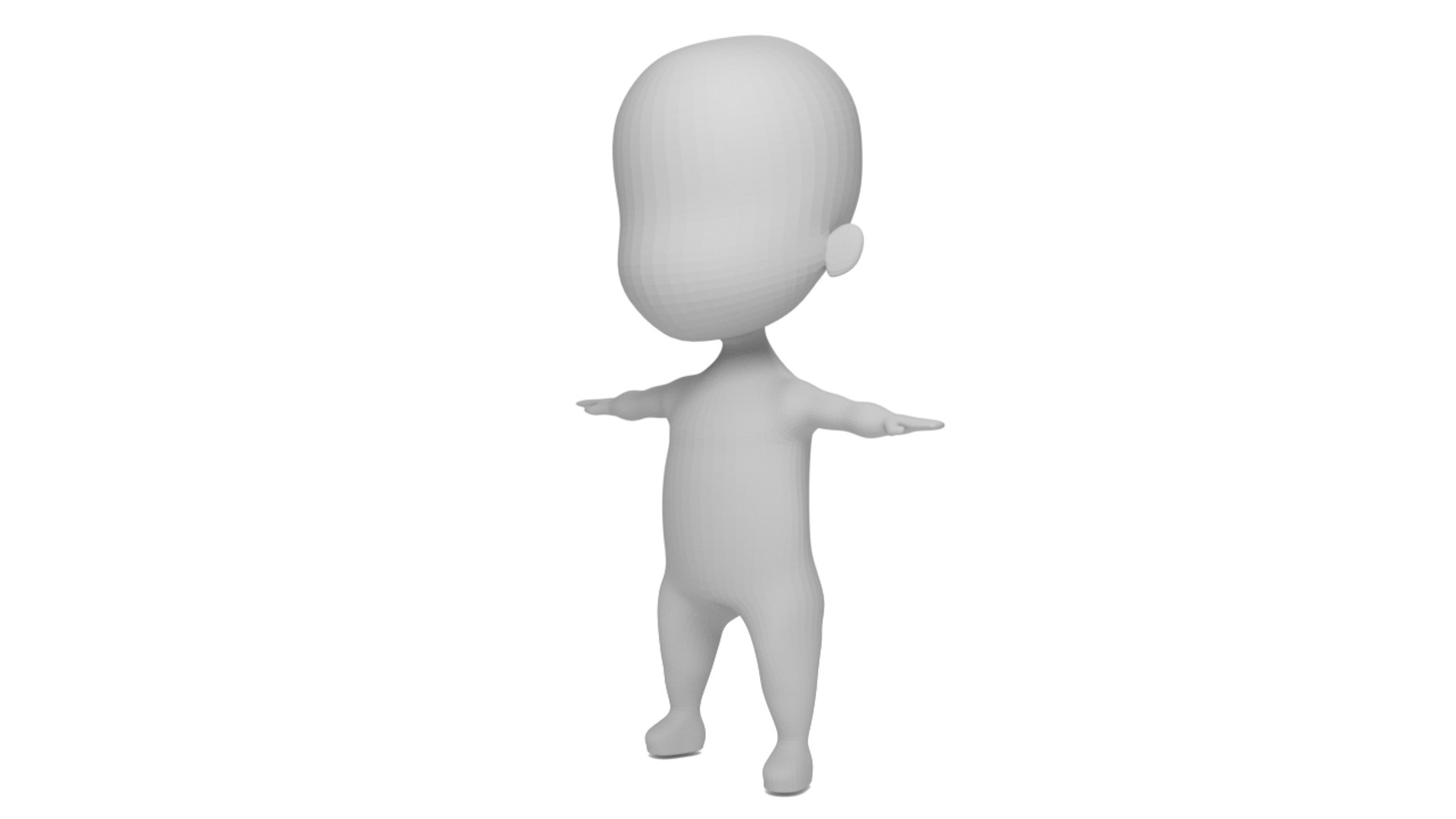3d Chibi Male