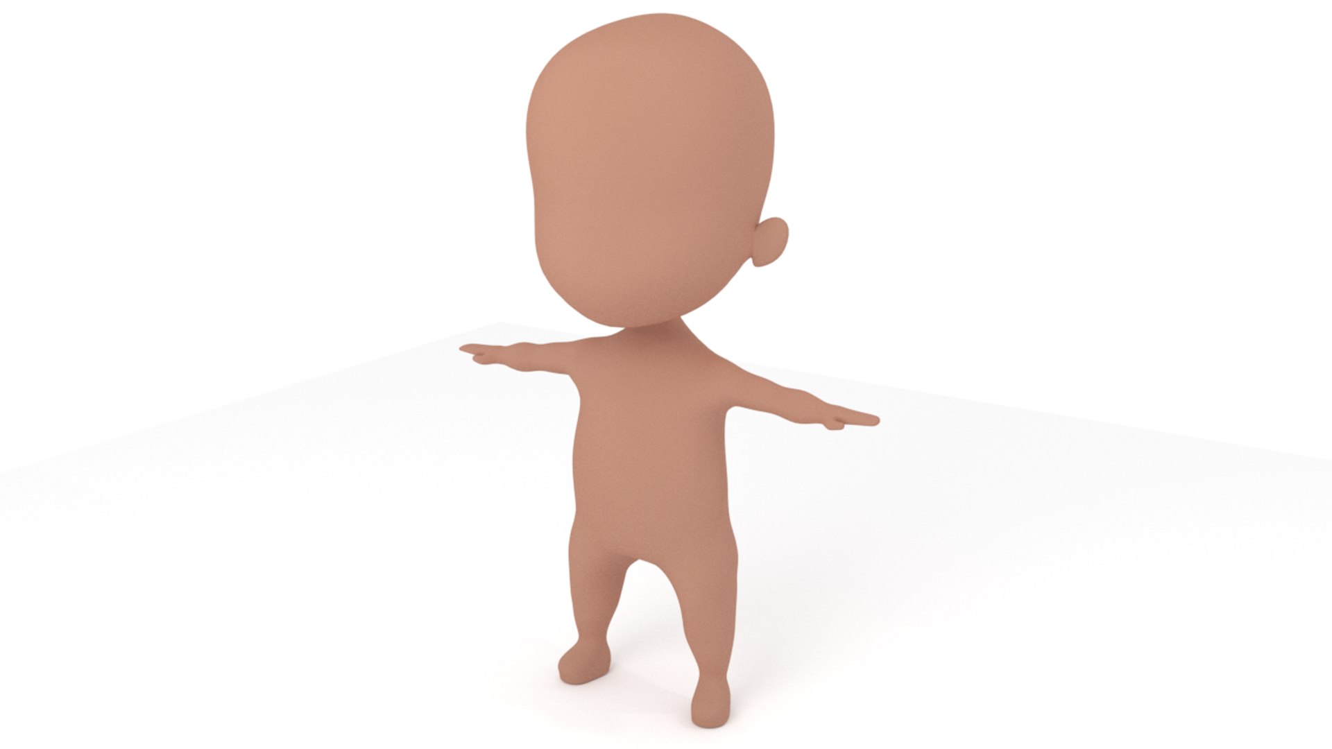 3d Chibi Male