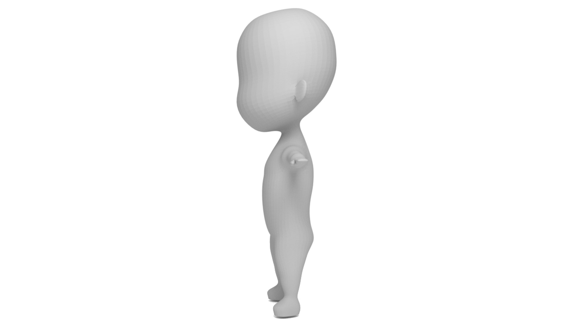 3d Chibi Male