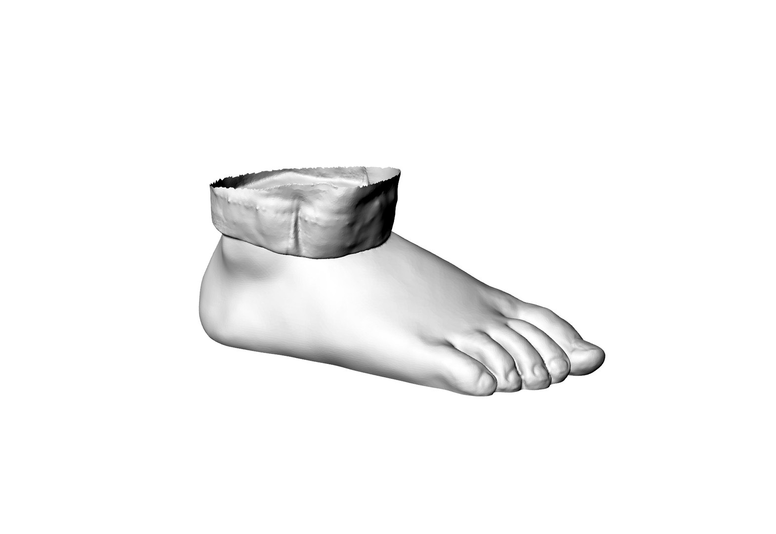 Child Foot 2 3D Model - TurboSquid 1803583