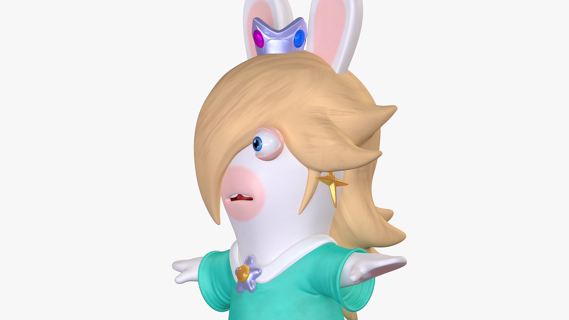 Rosalina Rabbids Super Mario Sparks Of Hope 8K 3D Model - TurboSquid ...