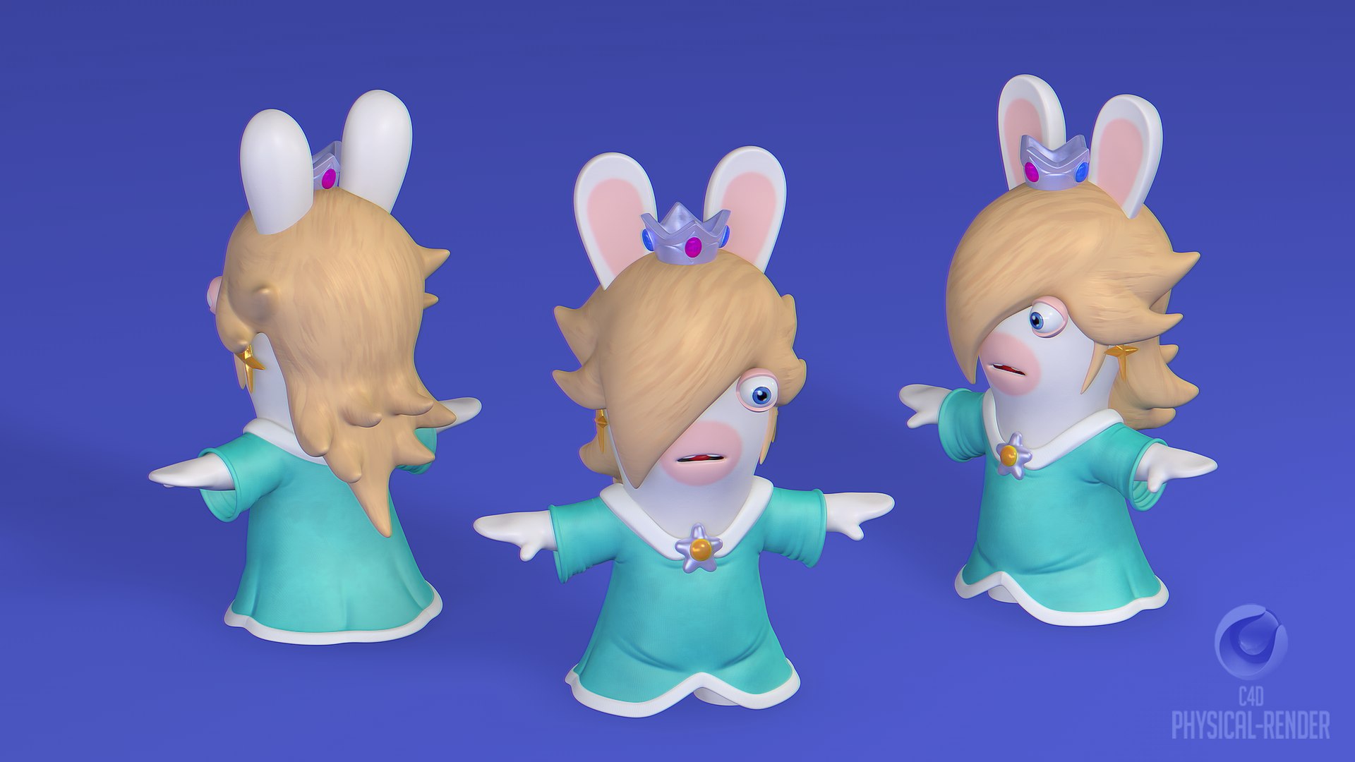 Rosalina Rabbids Super Mario Sparks Of Hope 8K 3D Model - TurboSquid ...