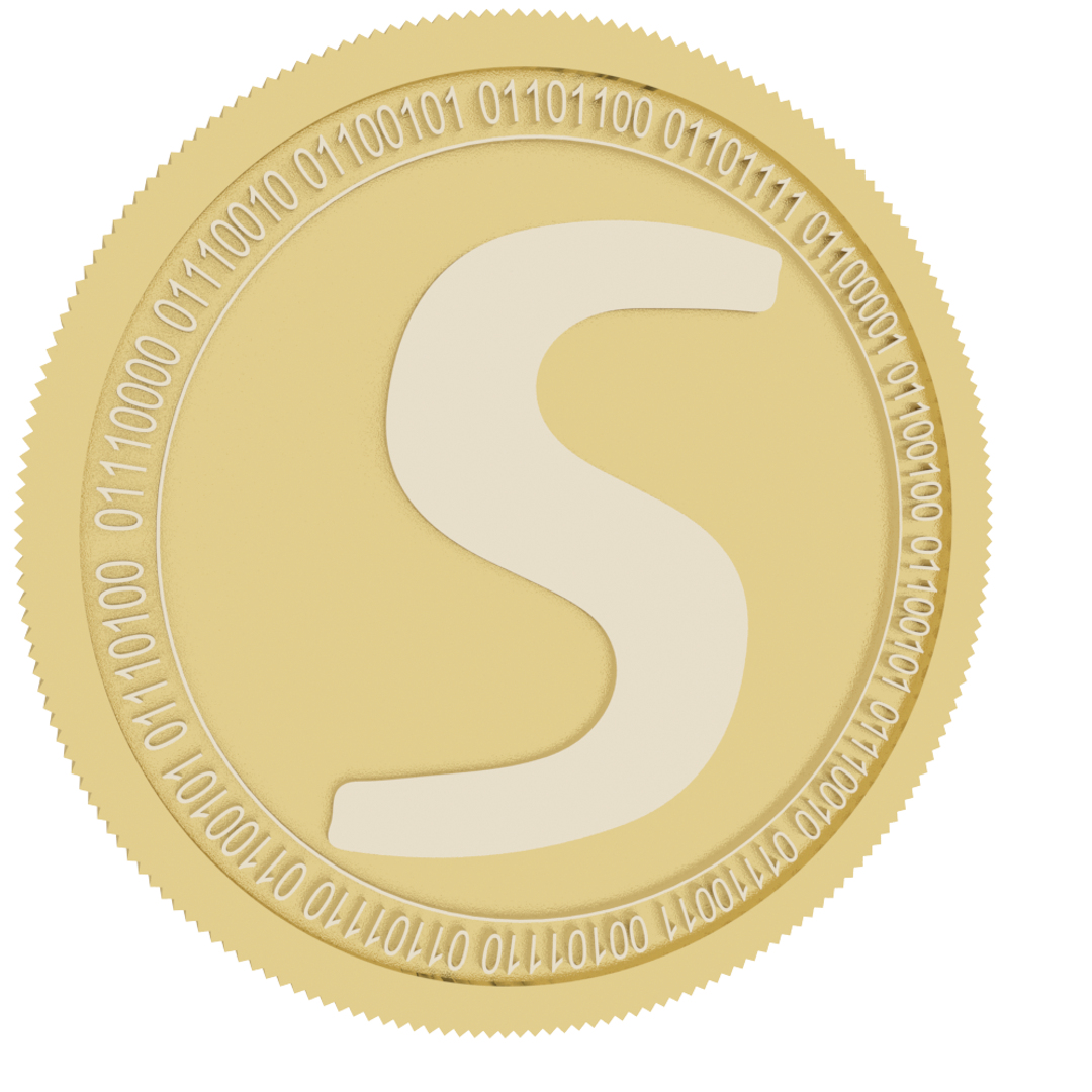 3D Model Smartcoin Gold Coin - TurboSquid 1626779