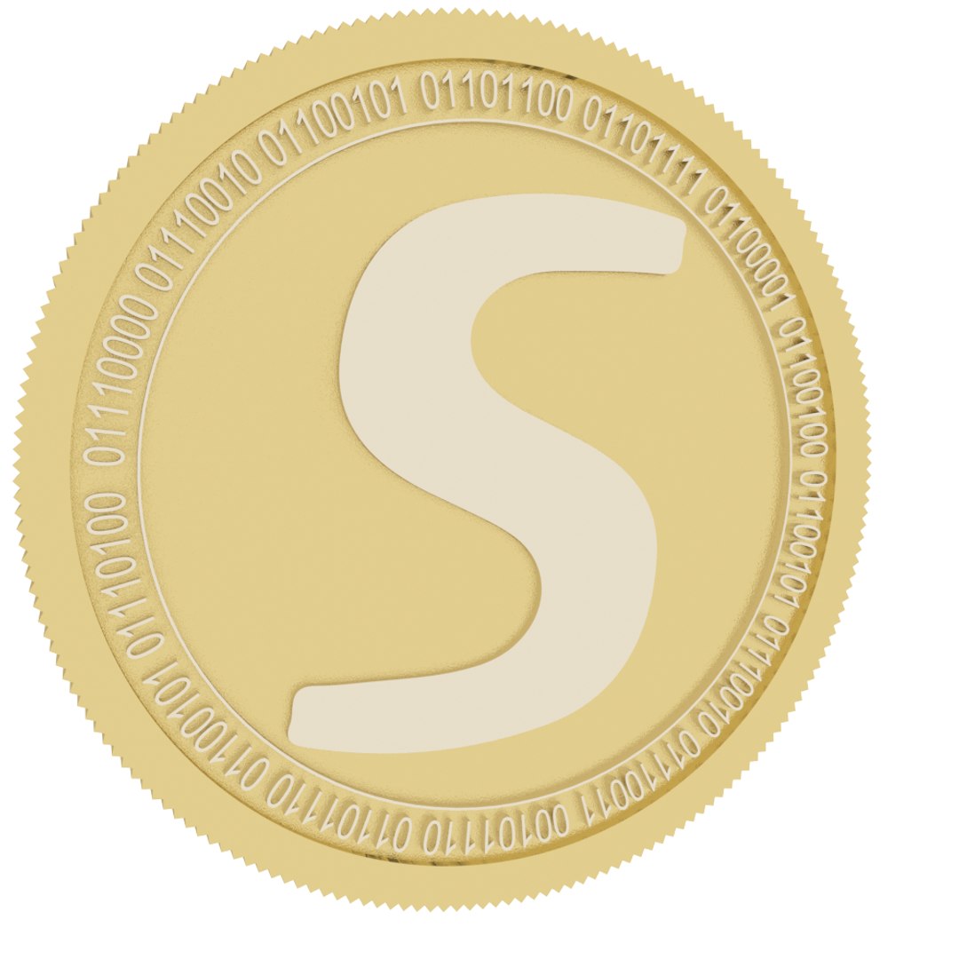 3D Model Smartcoin Gold Coin - TurboSquid 1626779