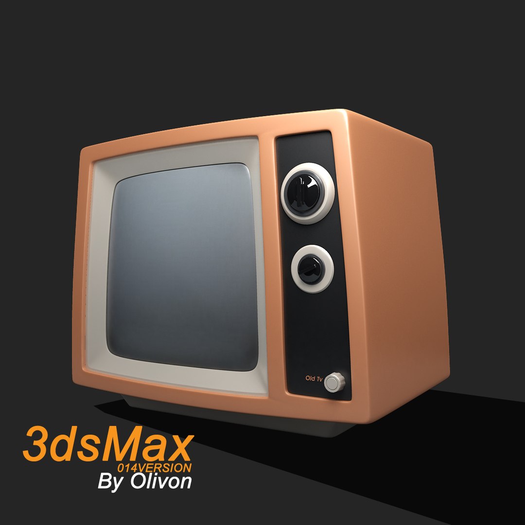 3d Model Retro Tv