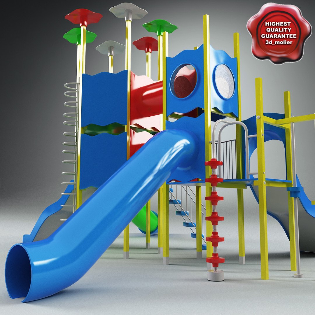 3d model playgrounds v3