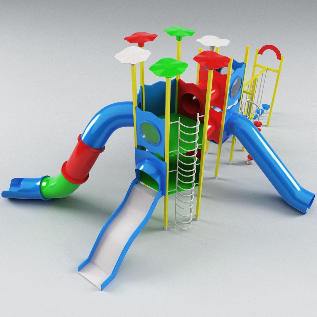 3d model playgrounds v3