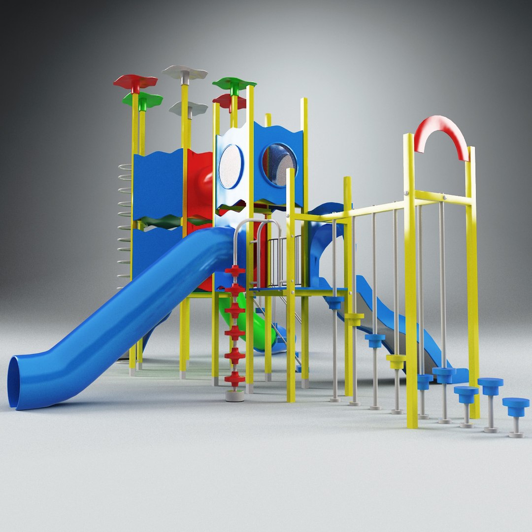 3d model playgrounds v3