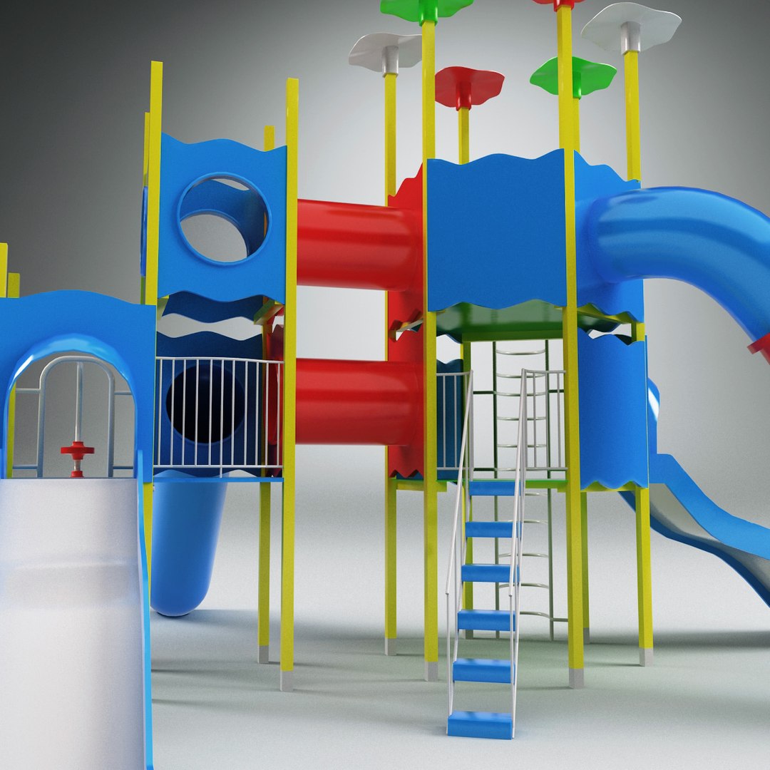 3d model playgrounds v3