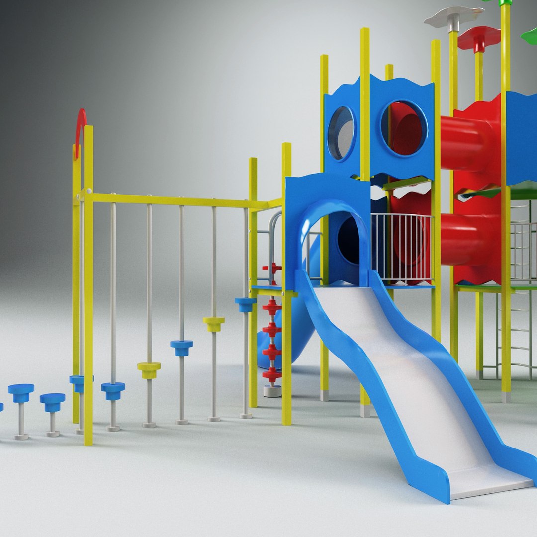 3d model playgrounds v3