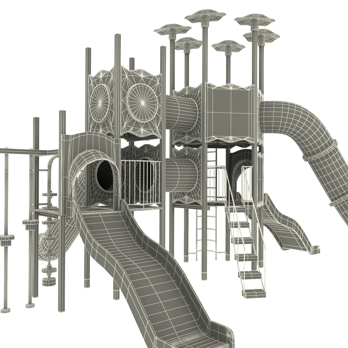 3d model playgrounds v3