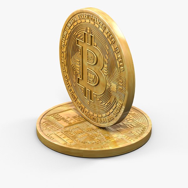 3d bitcoin coin model