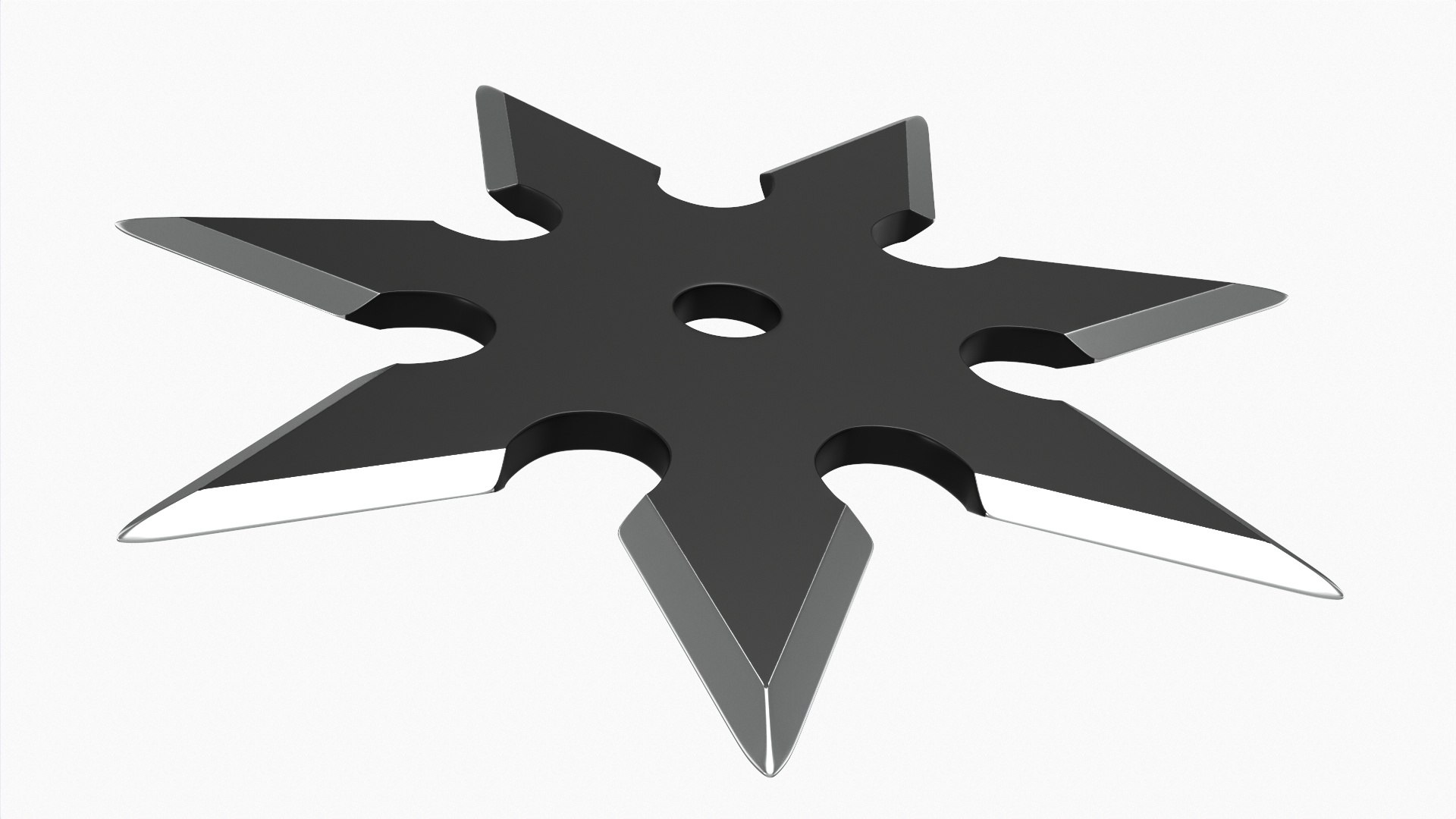 3D Shuriken Throwing Ninja Knife 04 - TurboSquid 1856445