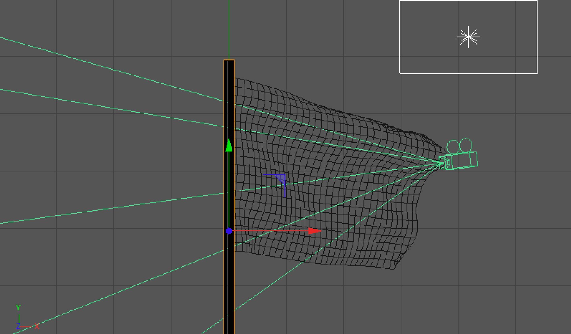 Flag Physics 3d Model