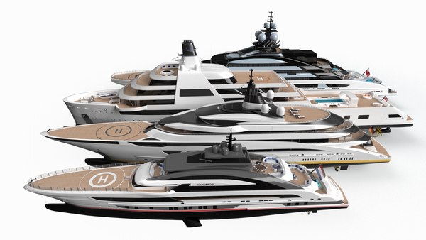 New Delivery 2021 Superyachts 3D model - TurboSquid 1820289