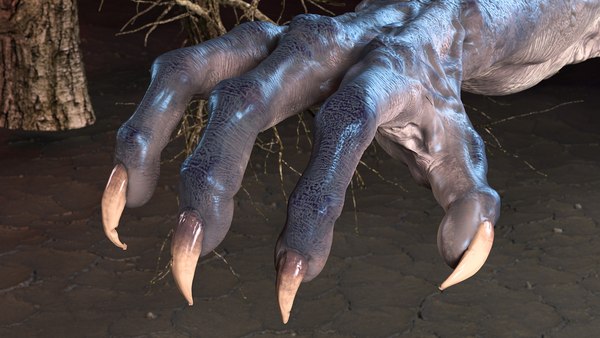 Monster creature arm model - TurboSquid 1701502