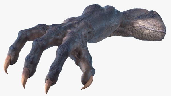 Monster creature arm model - TurboSquid 1701502