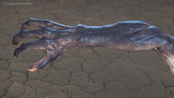 Monster creature arm model - TurboSquid 1701502