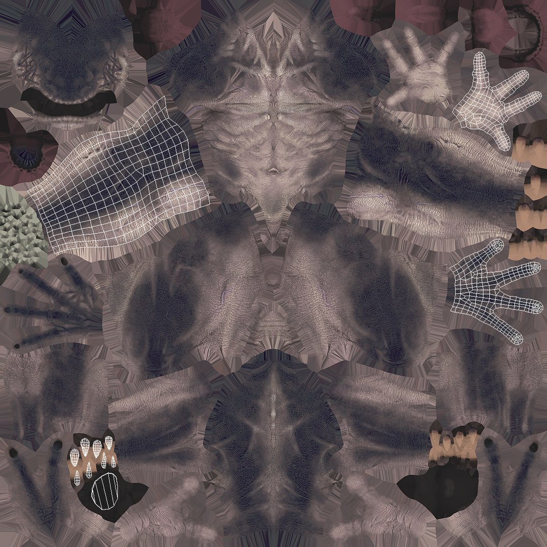 Monster creature arm model - TurboSquid 1701502