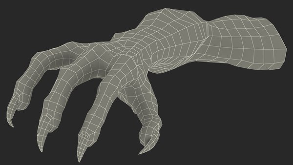 Monster creature arm model - TurboSquid 1701502