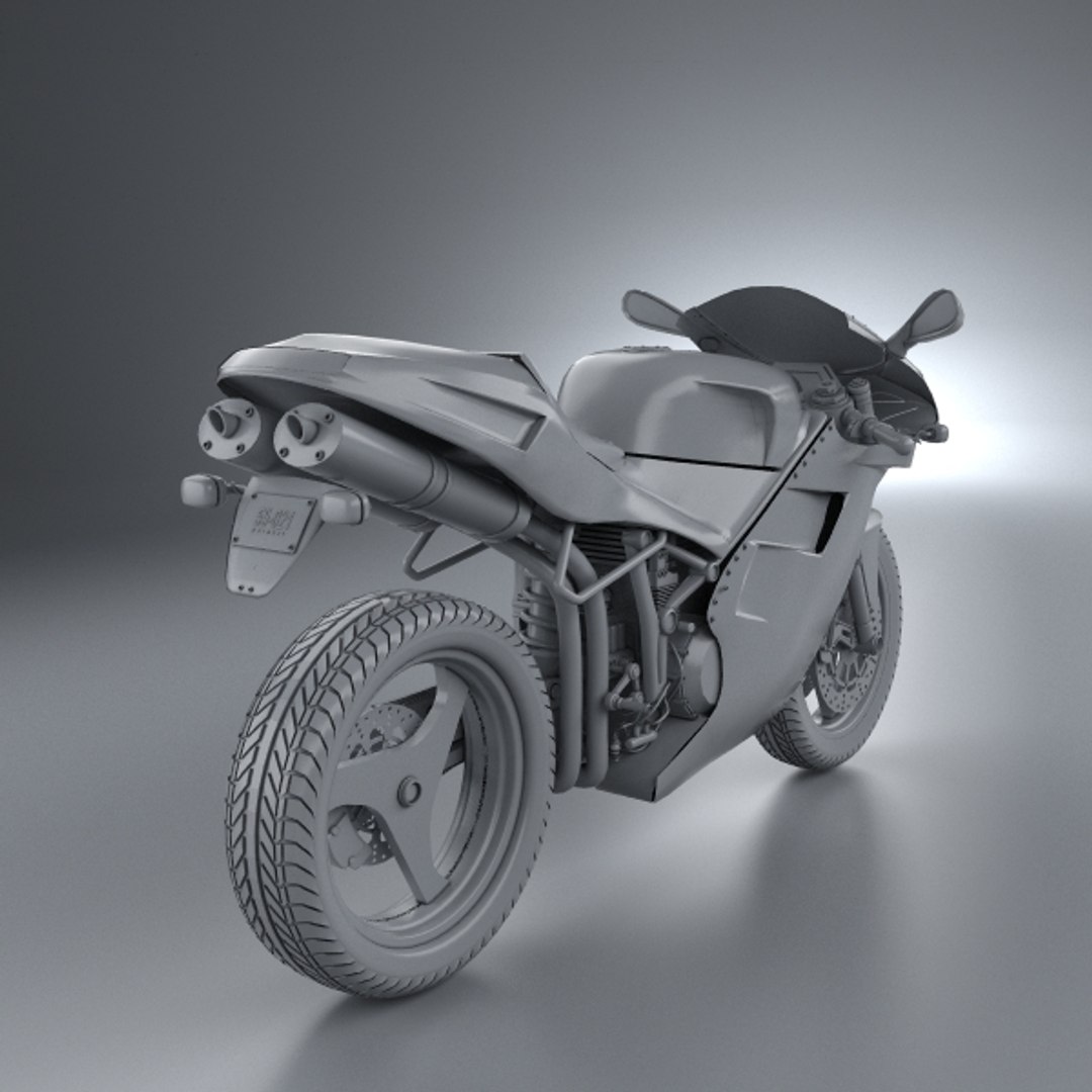 sport bike 3d model