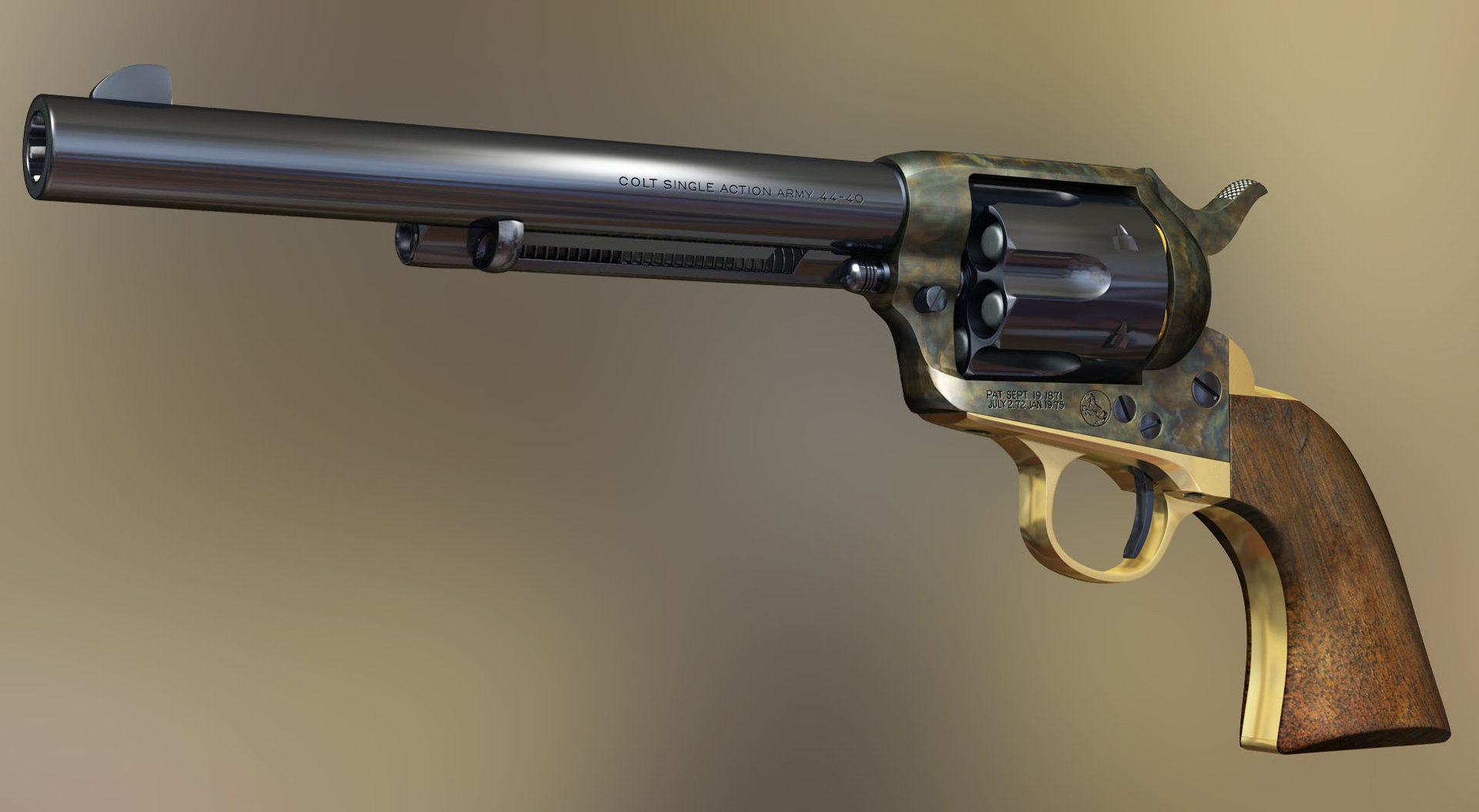 3d colt 44-40 peacemaker