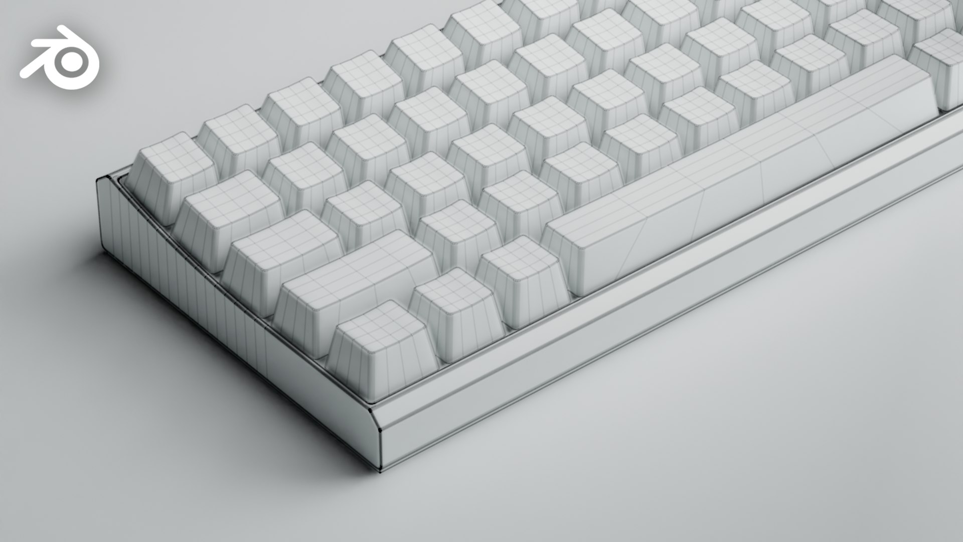 RGB Gaming Mechanical Keyboard - Blender 3D Model - TurboSquid 2284762