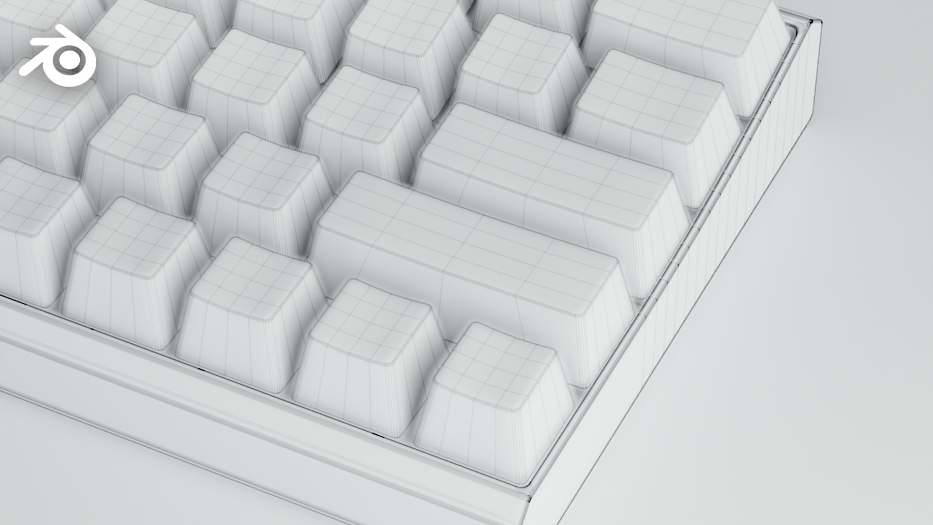 RGB Gaming Mechanical Keyboard - Blender 3D Model - TurboSquid 2284762