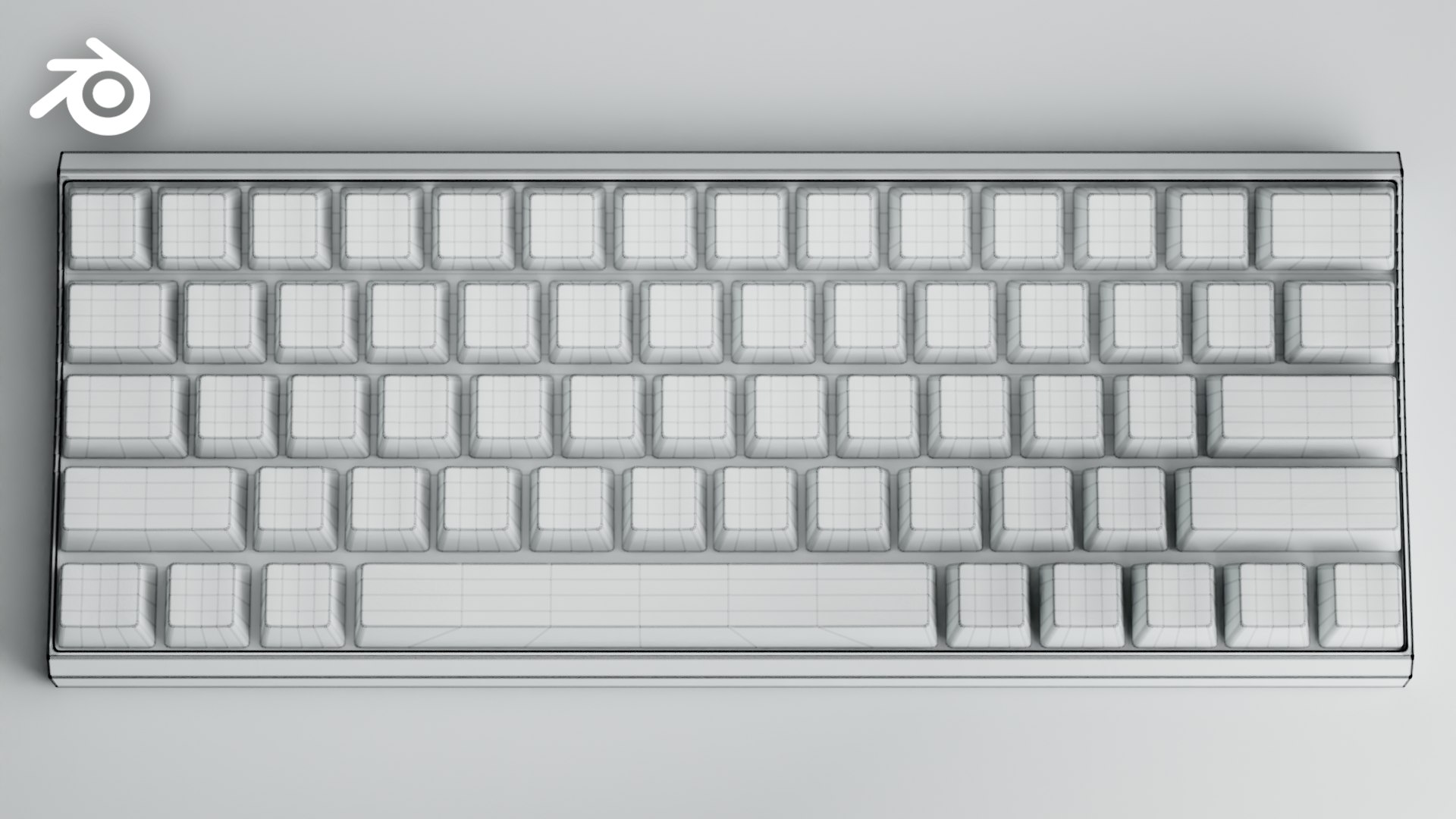 RGB Gaming Mechanical Keyboard - Blender 3D Model - TurboSquid 2284762