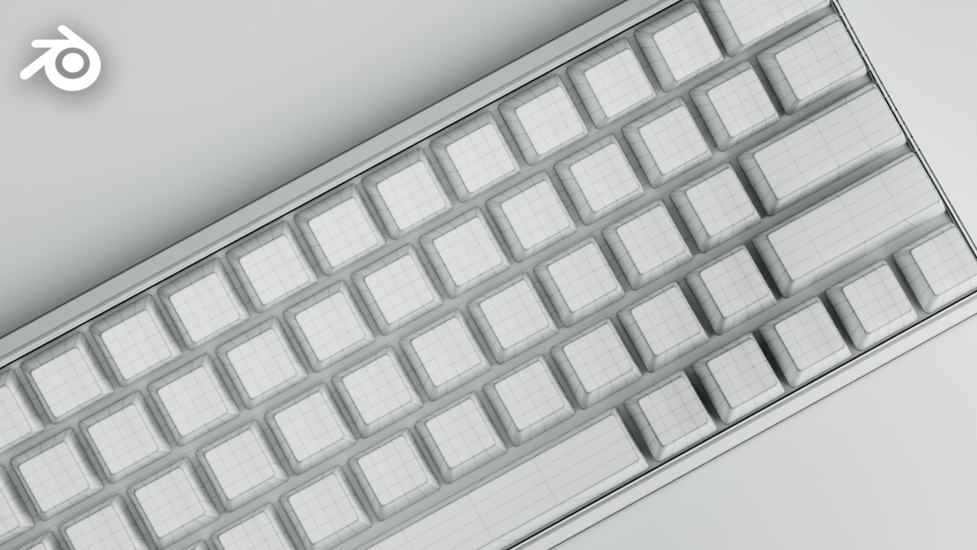 RGB Gaming Mechanical Keyboard - Blender 3D Model - TurboSquid 2284762