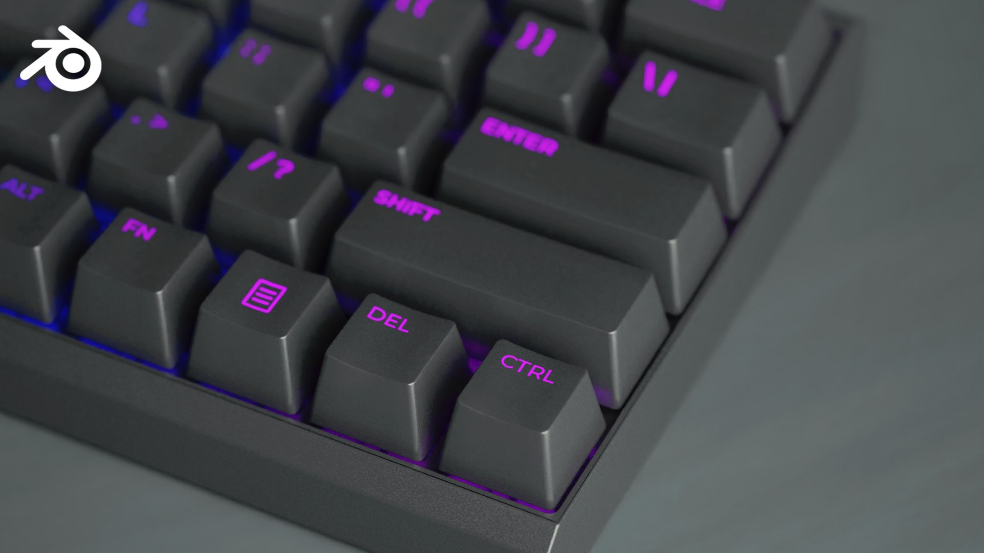 RGB Gaming Mechanical Keyboard - Blender 3D Model - TurboSquid 2284762