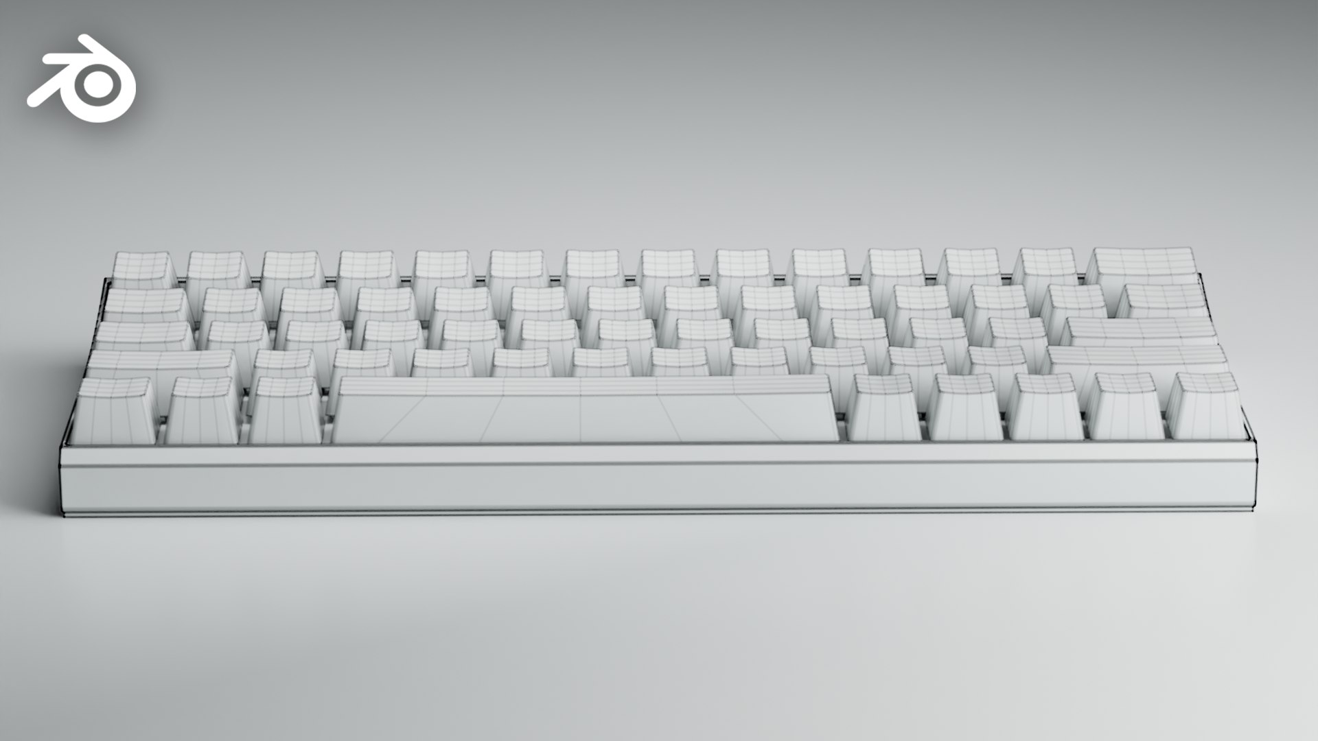 RGB Gaming Mechanical Keyboard - Blender 3D Model - TurboSquid 2284762