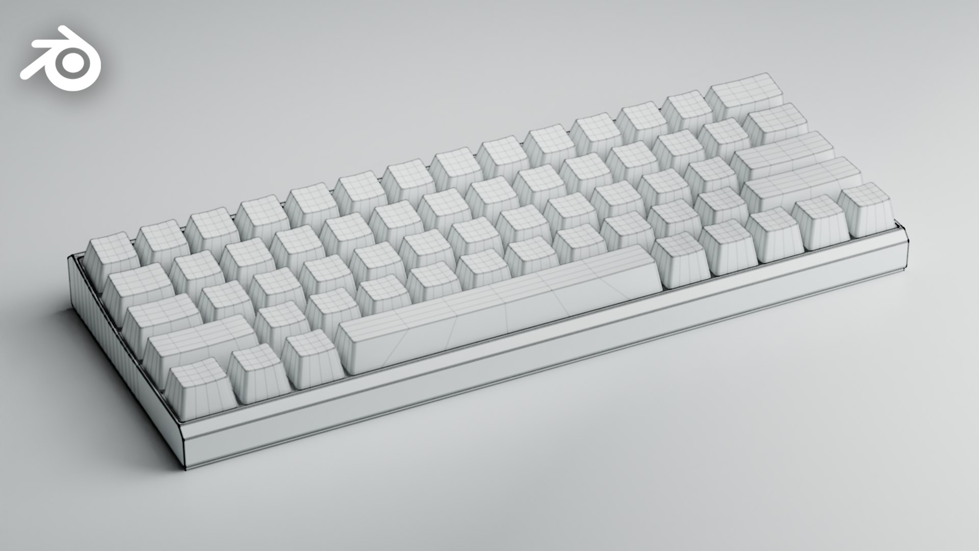 RGB Gaming Mechanical Keyboard - Blender 3D Model - TurboSquid 2284762