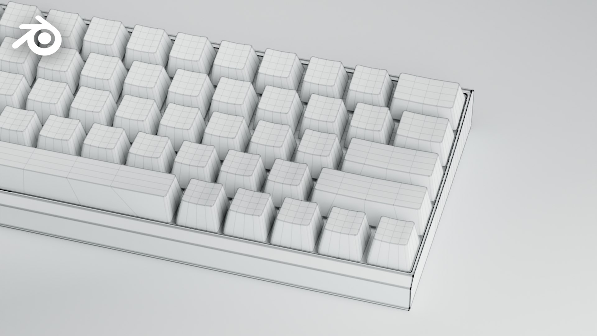 RGB Gaming Mechanical Keyboard - Blender 3D Model - TurboSquid 2284762