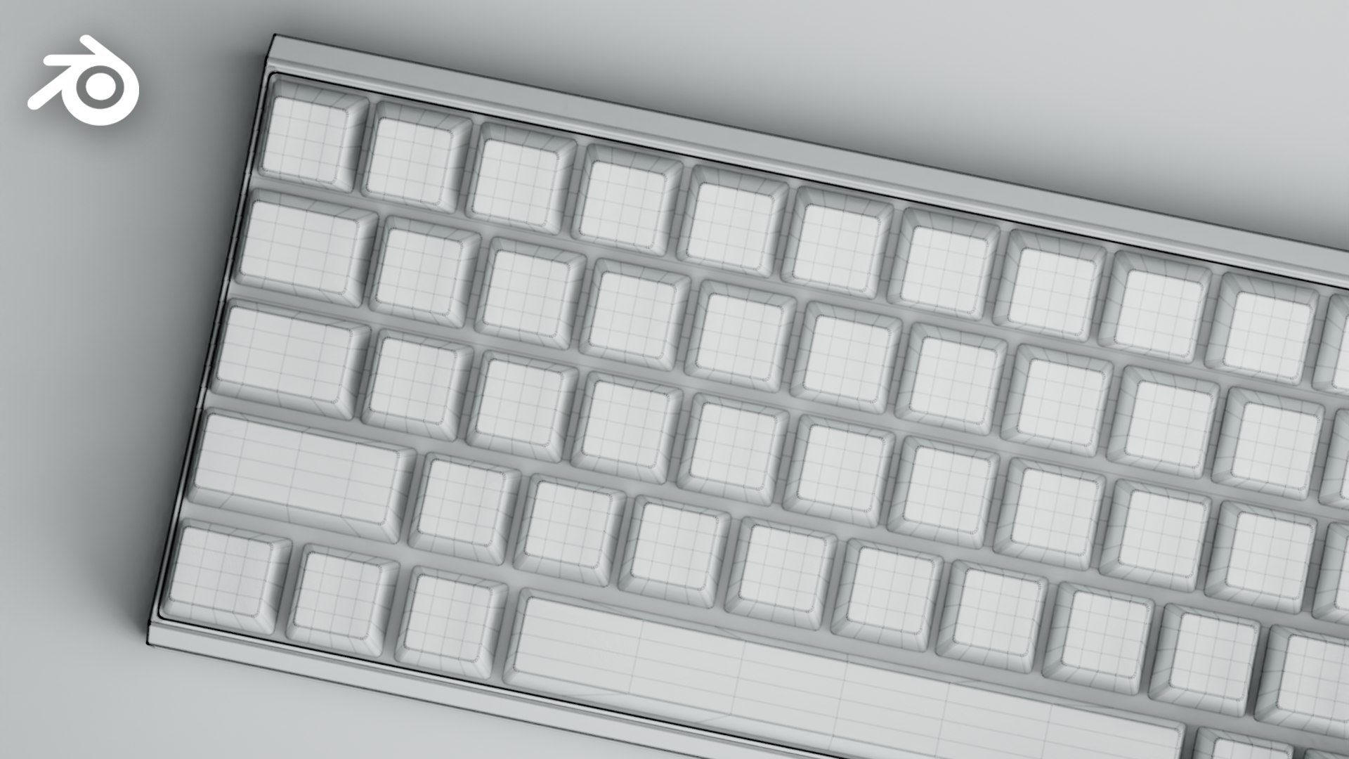 RGB Gaming Mechanical Keyboard - Blender 3D Model - TurboSquid 2284762