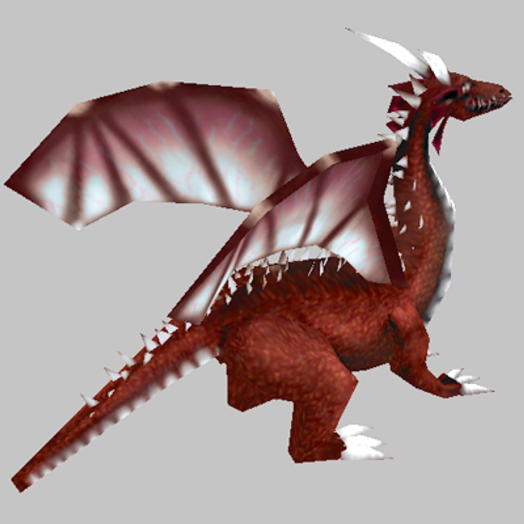 Dragon Fantasy 3d Model