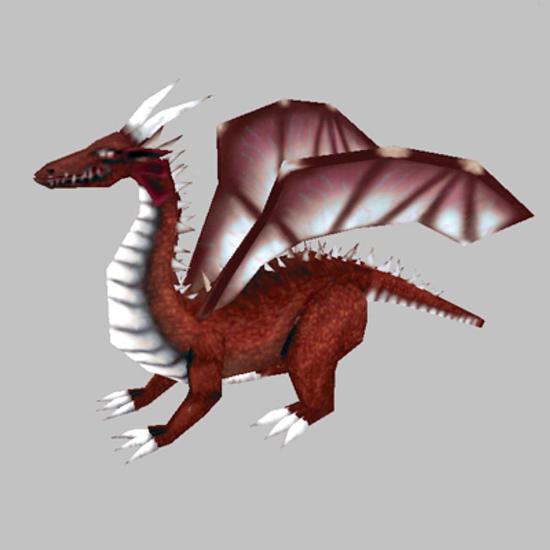 Dragon Fantasy 3d Model