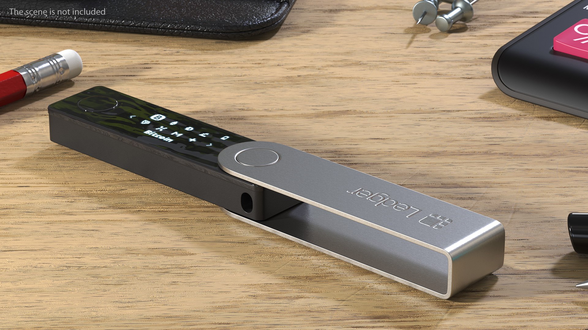 3D Ledger Crypto Wallet Nano-X - TurboSquid 1903135