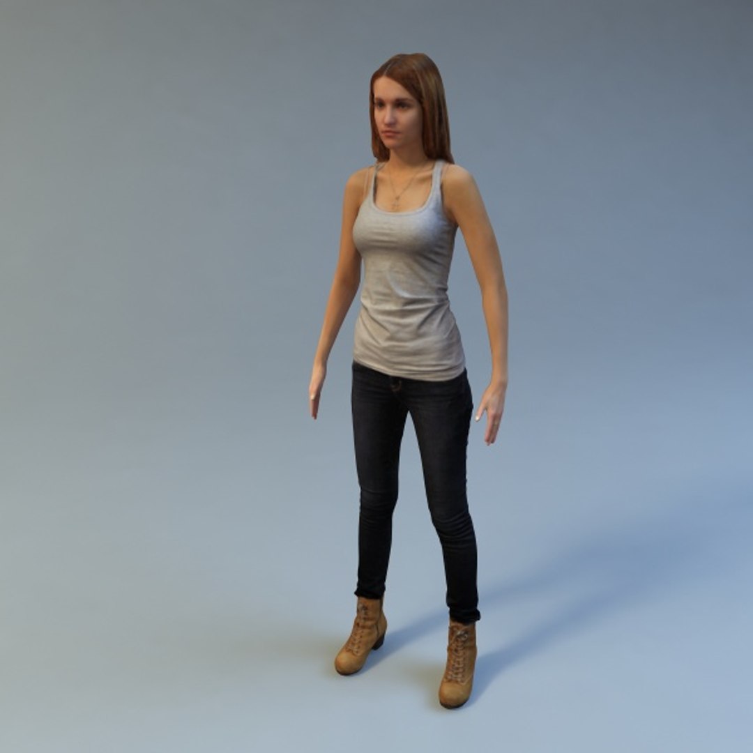 3d Woman Scan