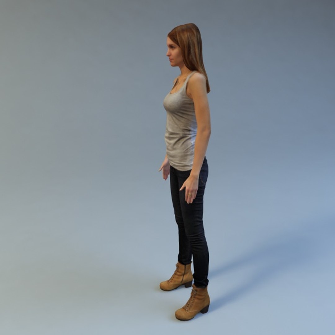 3d Woman Scan