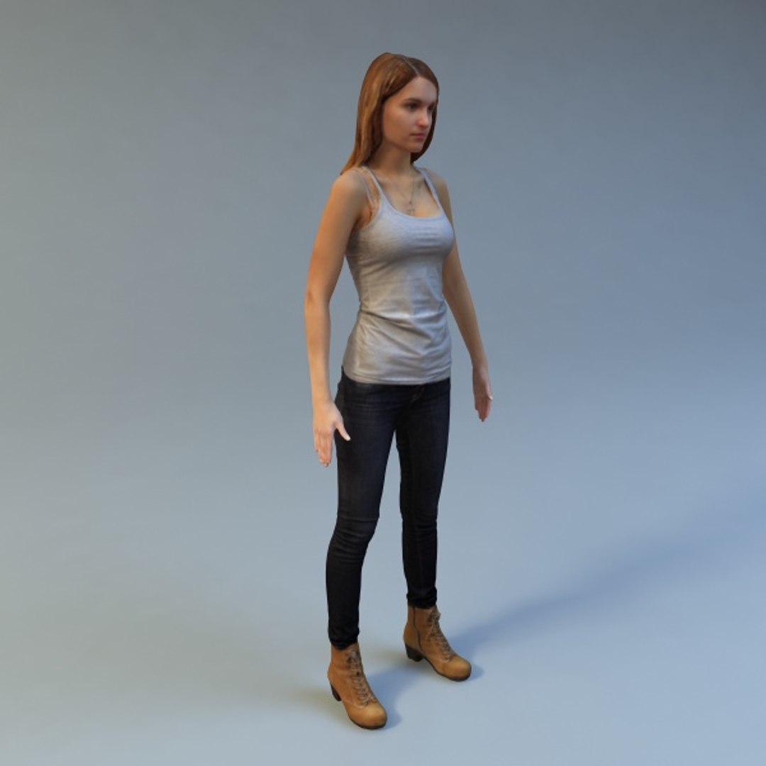 3d Woman Scan
