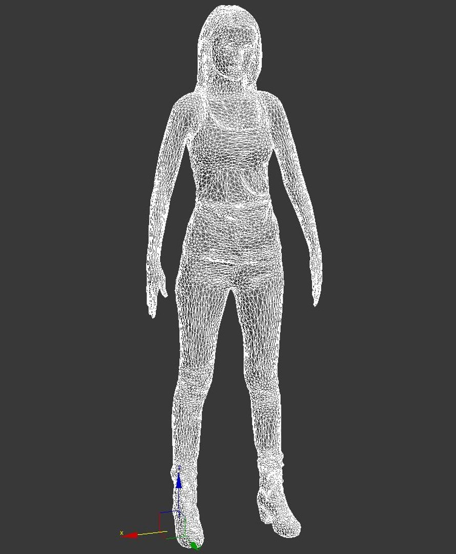 3d Woman Scan