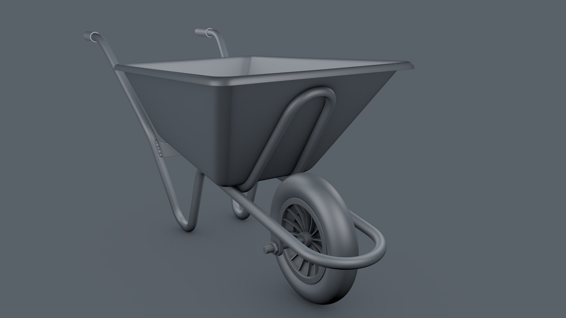 3D Wheelbarrow Model - TurboSquid 2024683