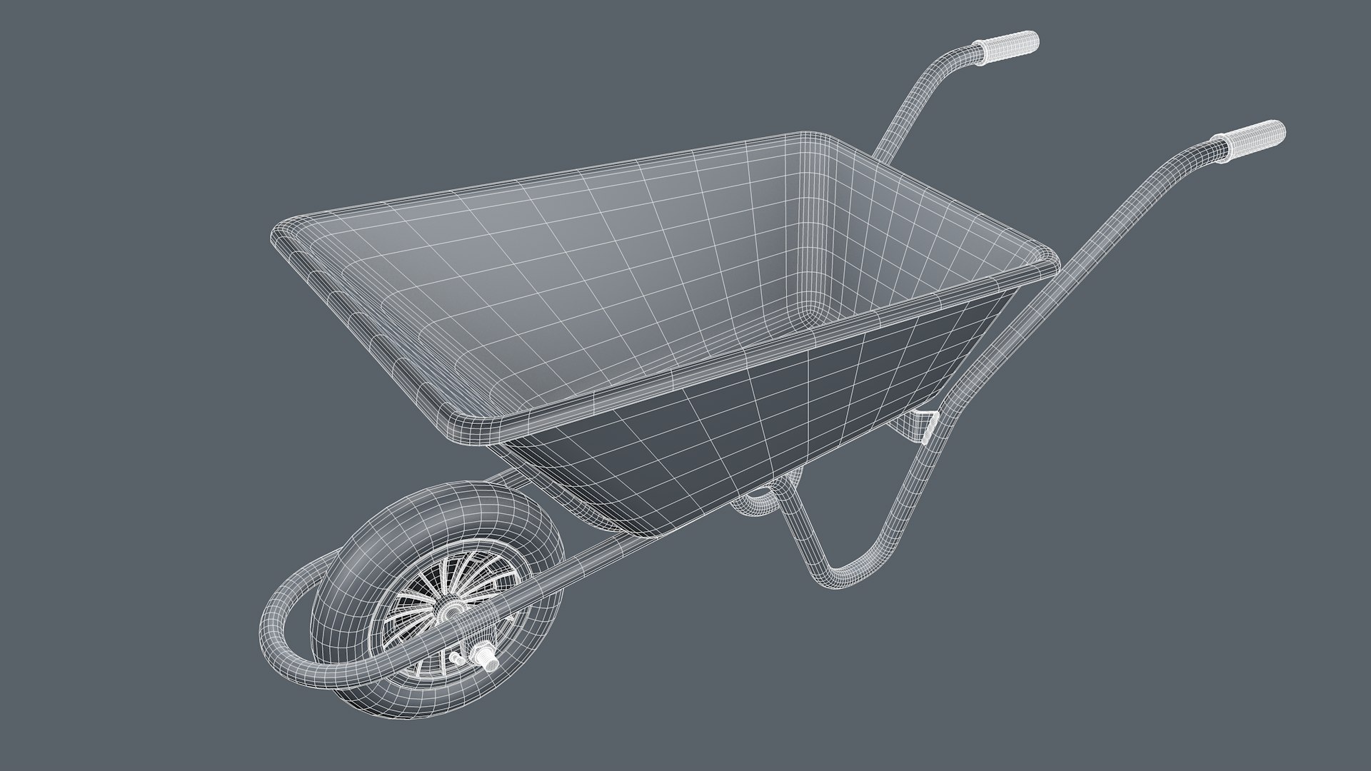 3D Wheelbarrow Model - TurboSquid 2024683