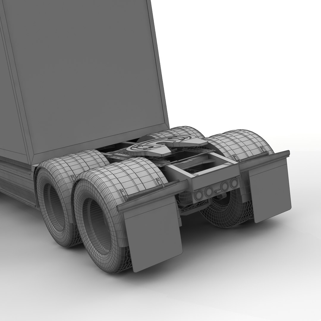 3d Freightliner Argosy Truck Model